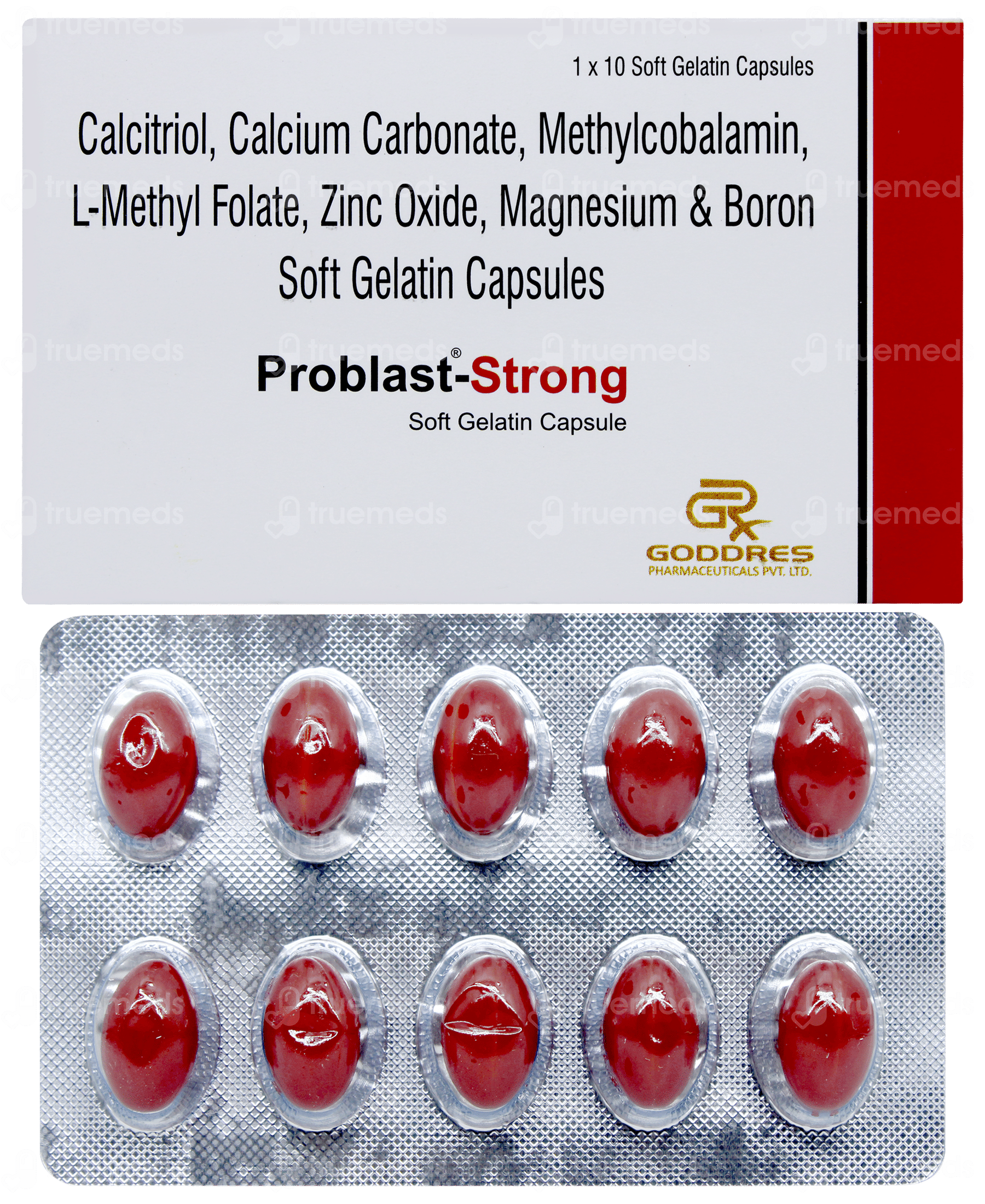 Buy Problast Strong Capsule 10 in Medicines | Best Health & Beauty on ...