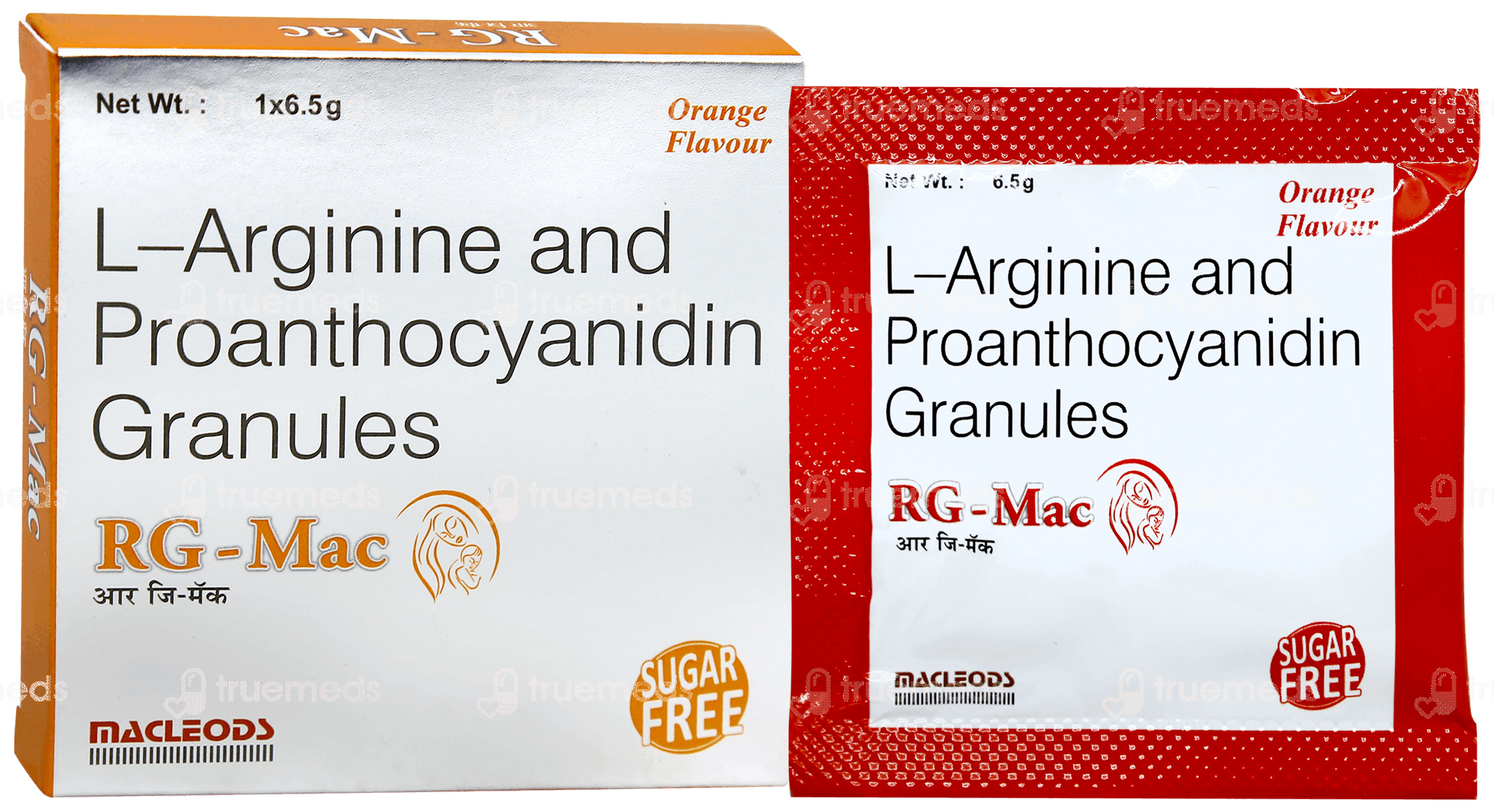 Buy Rg Mac Orange Flavour Sugar Free Granules 6.5gm in Medicines | Best ...