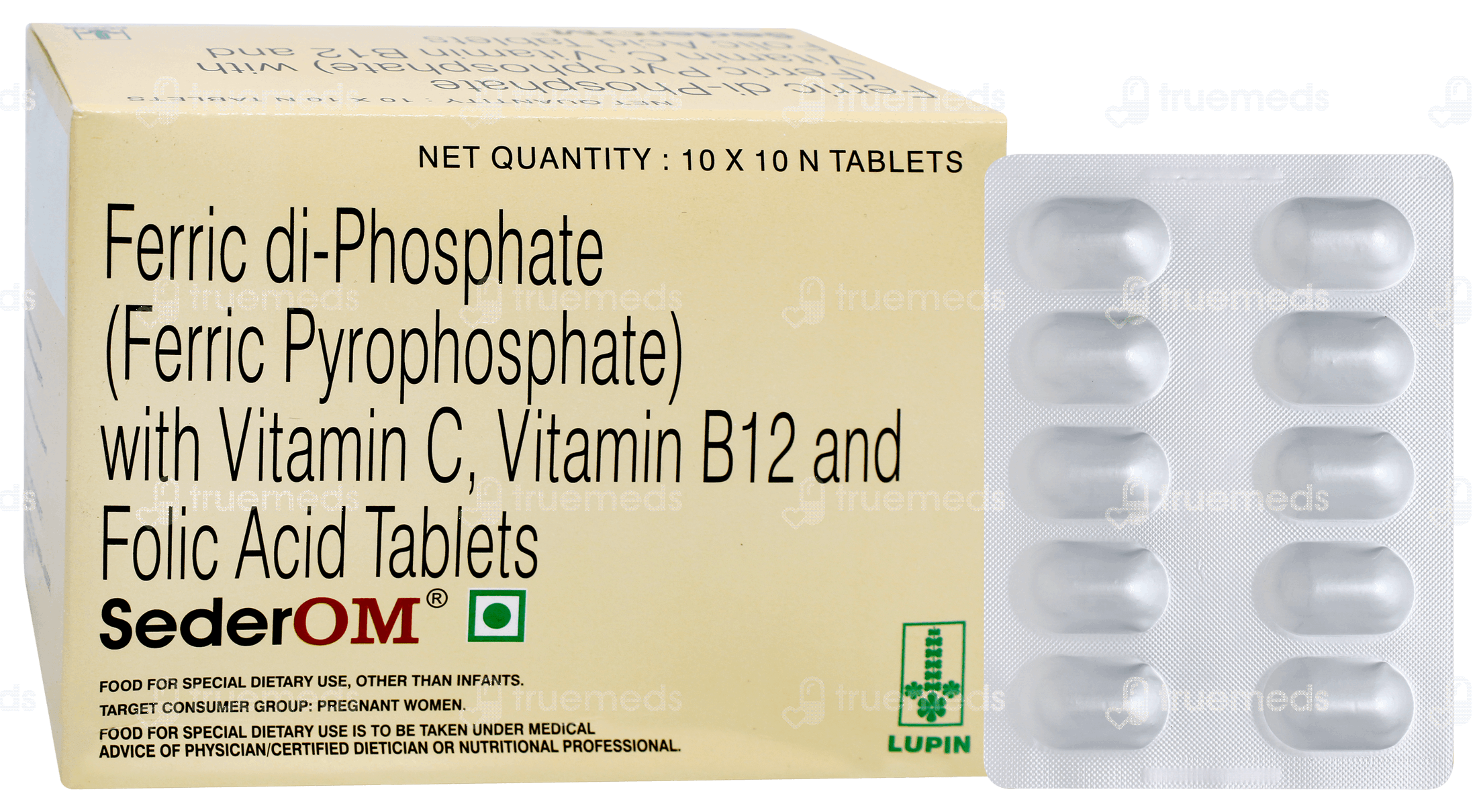 Buy Sederom Tablet 10 in Medicines | Best Health & Beauty on Plumint