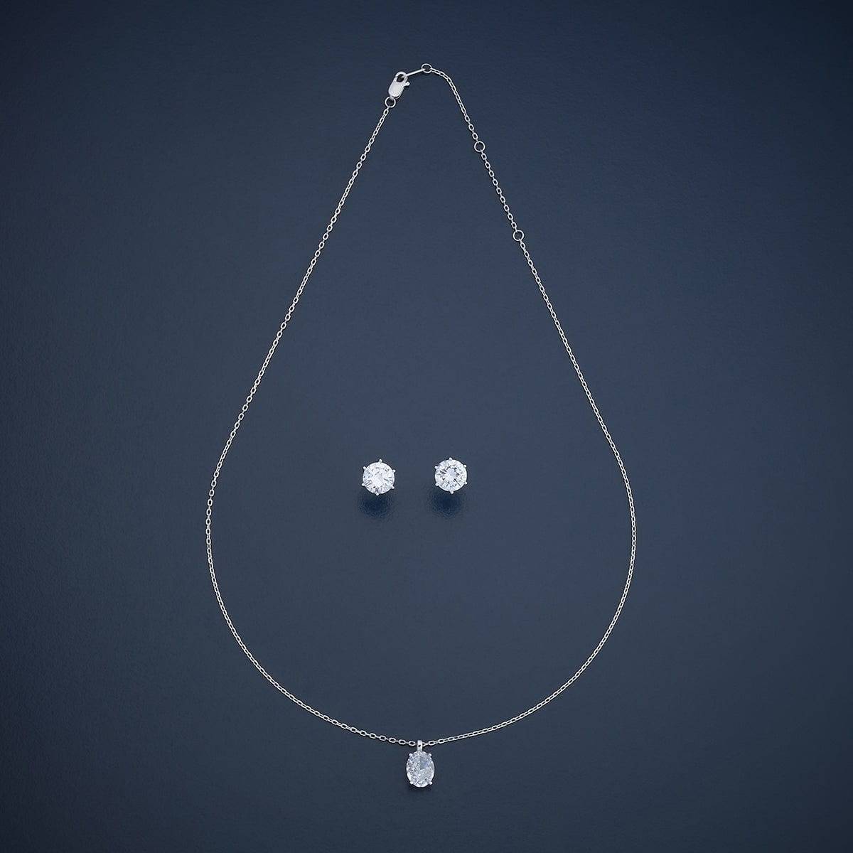 Buy 92.5 Silver Pendant with Ch... in Accessories | Best Jewellery on ...