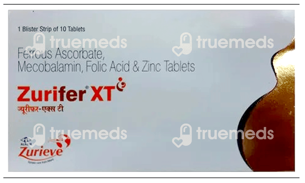 Buy Zurifer Xt Tablet 10 in Medicines | Best Health & Beauty on Plumint
